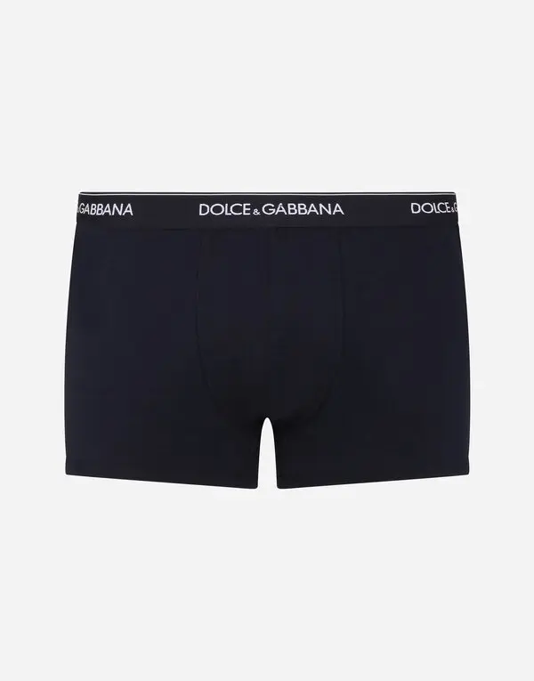 Dolce & Gabbana Regular Boxer Underwear And Loungewear Cotton - Blue
