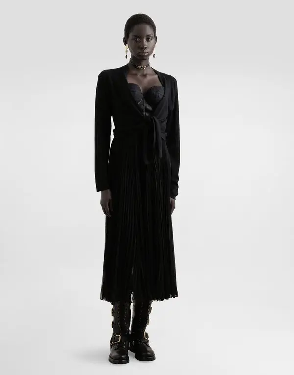 Dolce & Gabbana Cashmere Cardigan Sweaters And Cardigans - Black