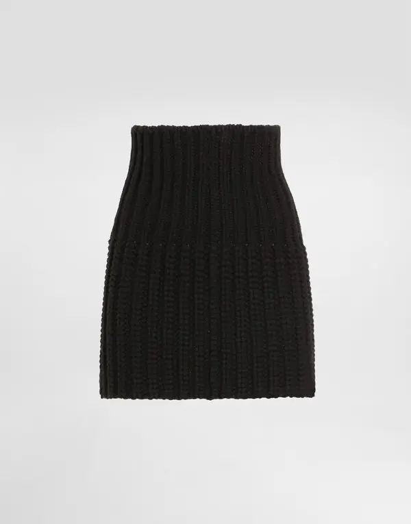 Dolce & Gabbana Wool And Cashmere Miniskirt Skirts