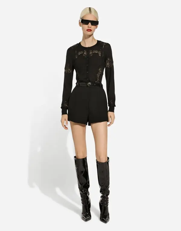 Dolce & Gabbana Cardigan C/bottoni Sweaters And Cardigans - Black