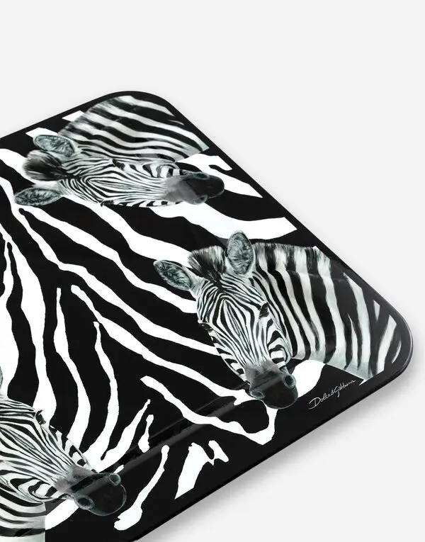 Dolce & Gabbana Wooden Tray Medium Square