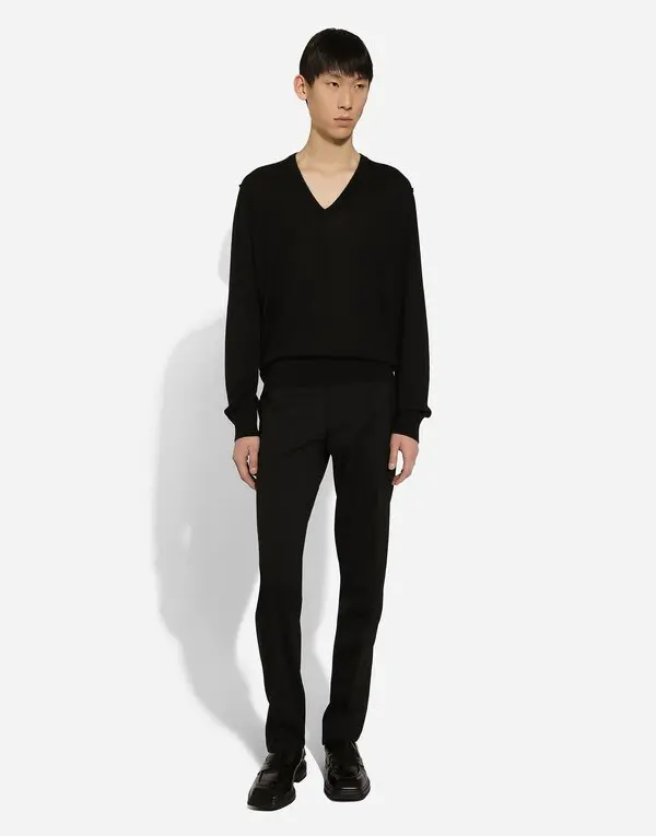 Dolce & Gabbana Pull Scollo V Sweaters And Cardigans Cashmere