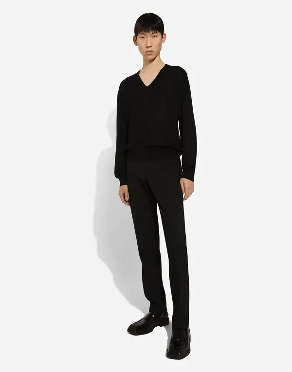 Dolce & Gabbana Pull Scollo V Sweaters And Cardigans Cashmere