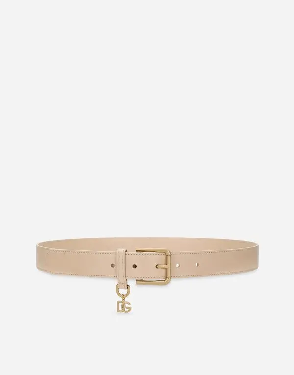 Dolce & Gabbana Dg Charm Belt Belts Leather - Pink