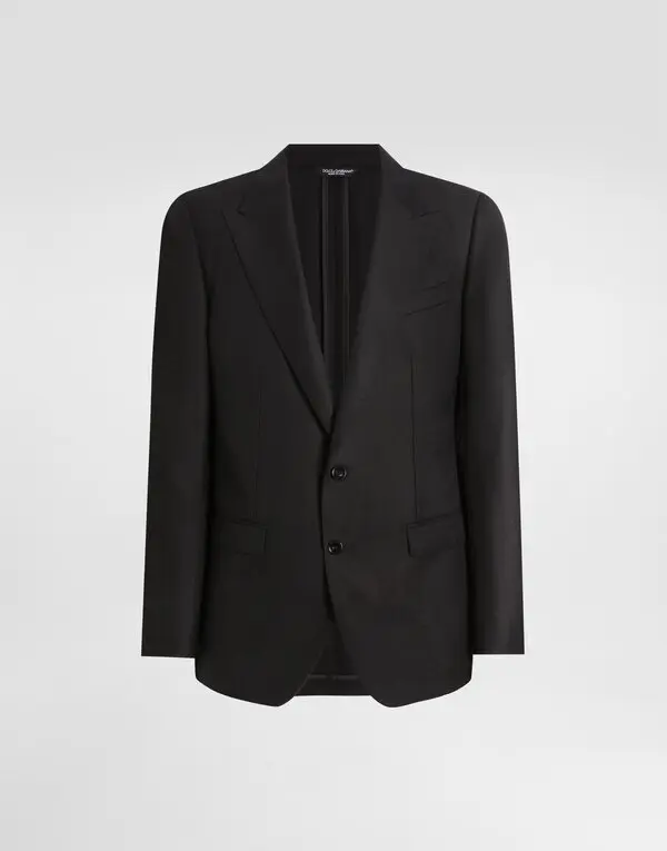 Dolce & Gabbana Single-breasted Taormina Wool Jacket Suits And Blazers