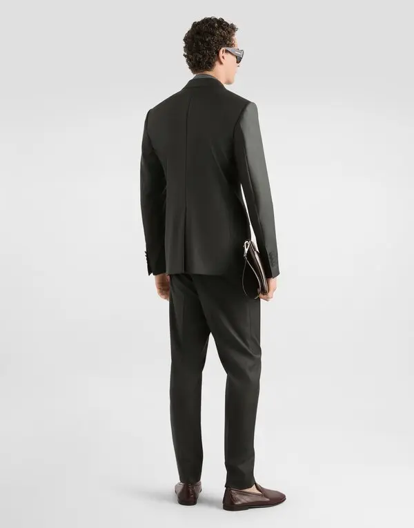 Dolce & Gabbana Double-breasted Virgin Wool Jacket Suits And Blazers