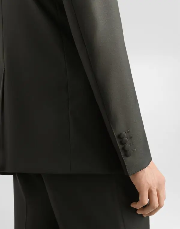 Dolce & Gabbana Double-breasted Virgin Wool Jacket Suits And Blazers