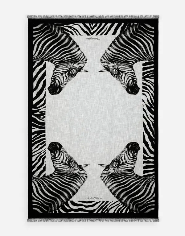 Dolce & Gabbana Doubled Beach Towel All Over-patterned Towels - Multicolor