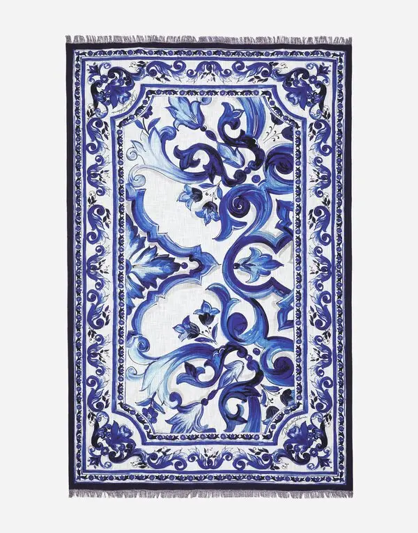 Dolce & Gabbana Doubled Beach Towel All Over-patterned Towels - Multicolor