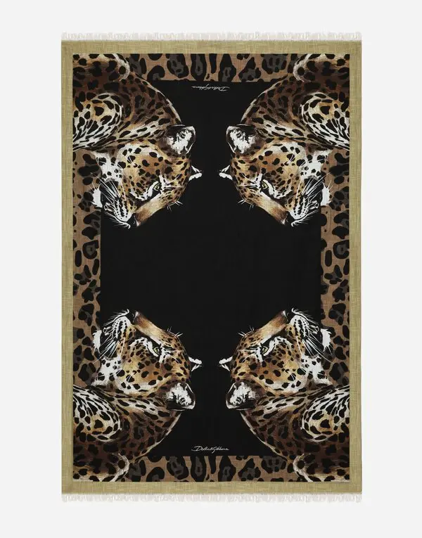 Dolce & Gabbana Doubled Beach Towel All Over-patterned Towels - Multicolor