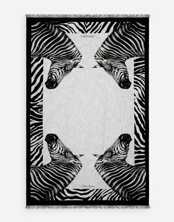 Dolce & Gabbana Doubled Beach Towel All Over-patterned Towels - Multicolor