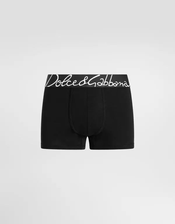 Dolce & Gabbana Regular Boxer Underwear And Loungewear - Black