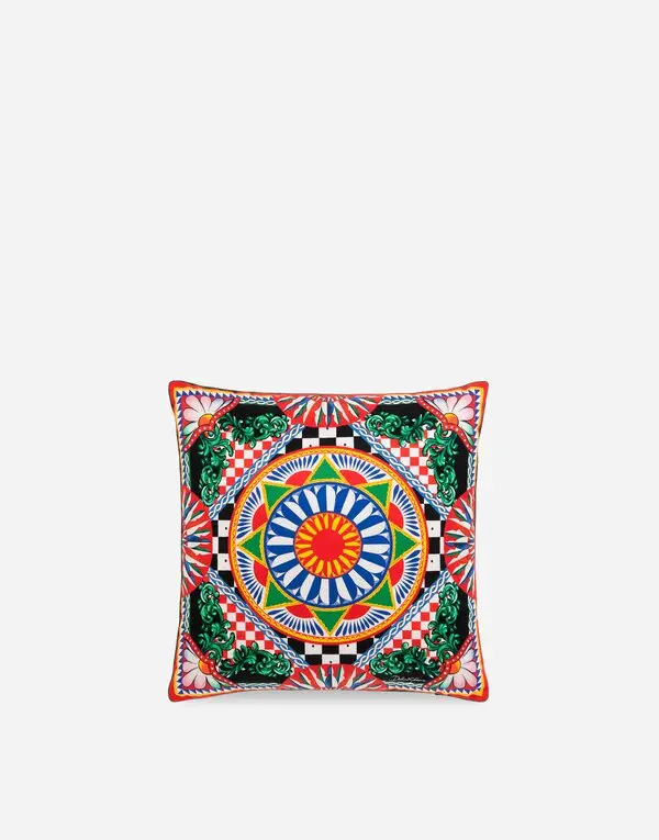 Dolce & Gabbana Silk Twill Cushion Small Small Cushions