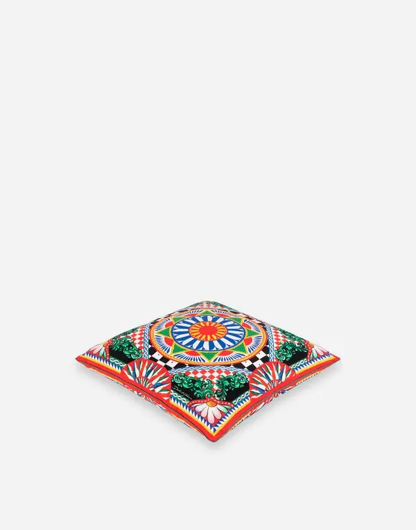 Dolce & Gabbana Silk Twill Cushion Small Small Cushions