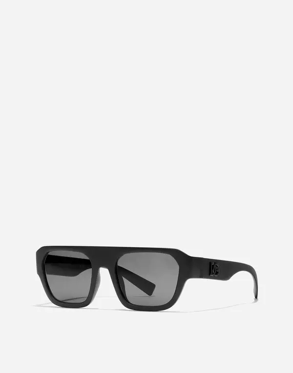Dolce & Gabbana Crossed Sunglasses - Black