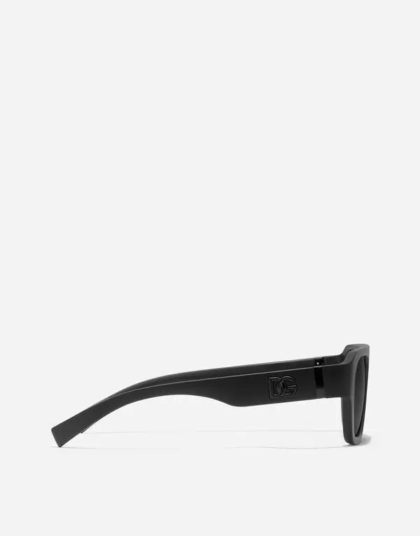 Dolce & Gabbana Crossed Sunglasses - Black