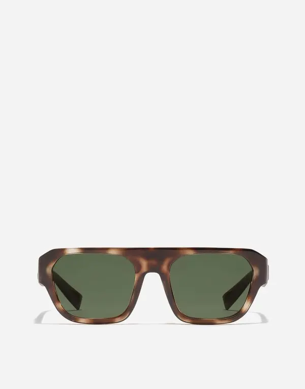Dolce & Gabbana Crossed Sunglasses - Brown