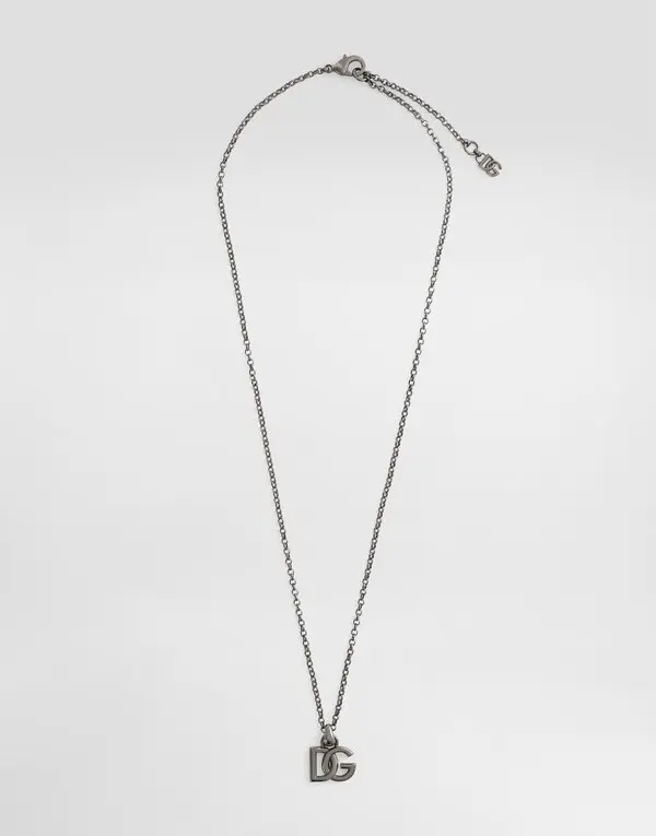 Dolce & Gabbana Dg Logo Necklace Bijoux Metal - Red