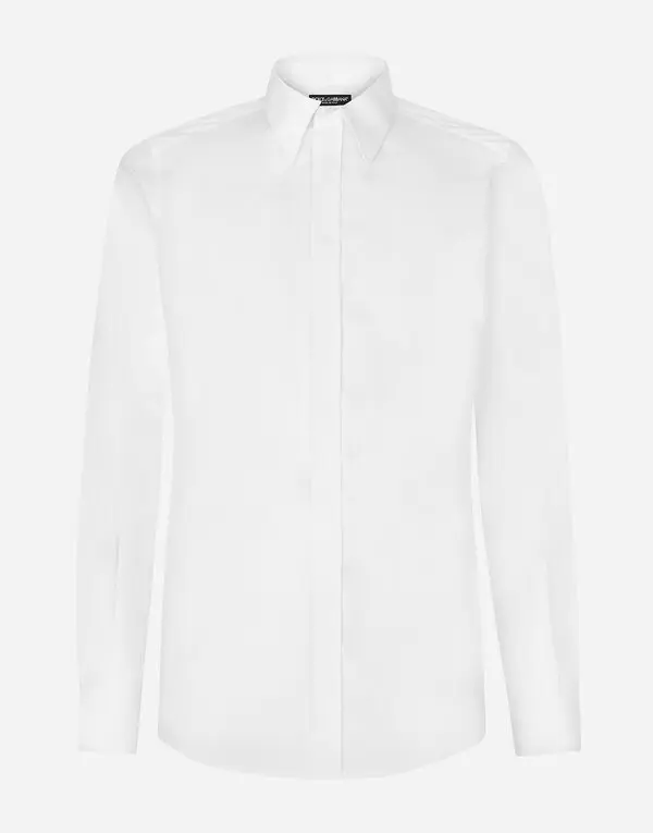 Dolce & Gabbana Cotton Martini-fit Shirt Shirts Cotton