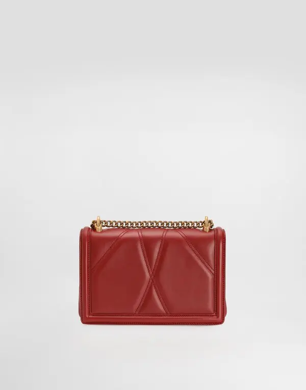 Dolce & Gabbana Medium Devotion Shoulder Bag Shoulder And Crossbody Bags Leather - Red