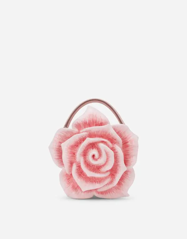 Dolce & Gabbana Resin Rose-design Dolce Box Bag Handbags - Multicolor