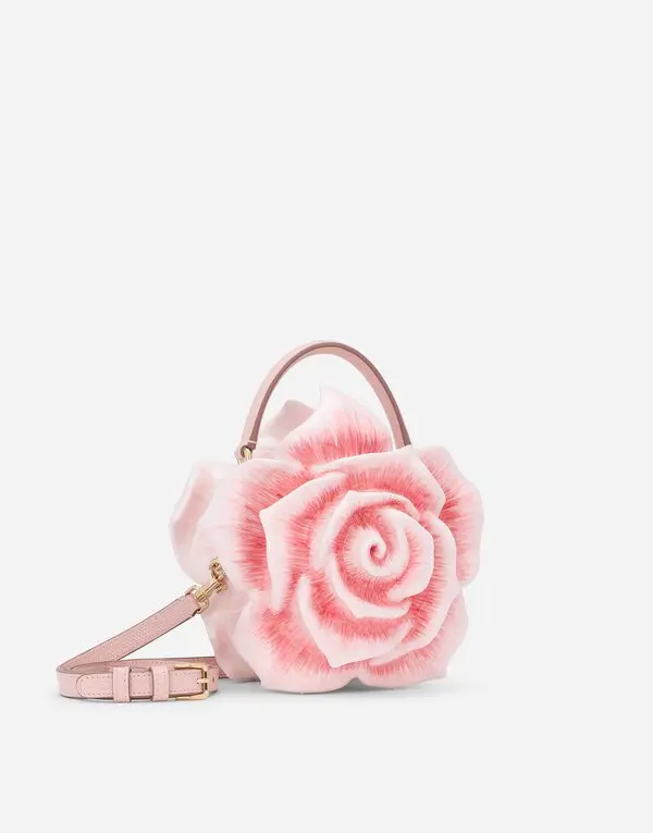 Dolce & Gabbana Resin Rose-design Dolce Box Bag Handbags