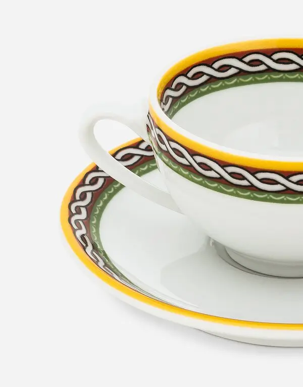 Dolce & Gabbana Set 2 Tz/piatt.caffe Coffee Cups