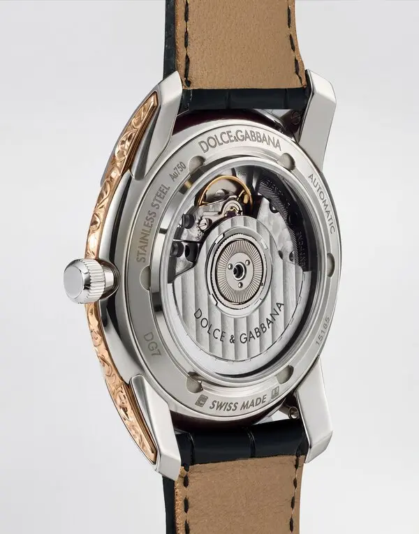 Dolce & Gabbana Dg7 Gattopardo Watch Watches - Silver