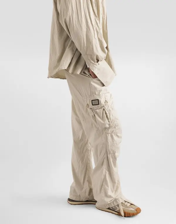 Dolce & Gabbana Poplin Cargo Trousers