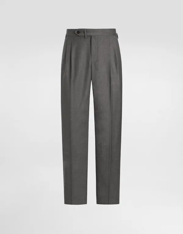 Dolce & Gabbana Wool Canvas Trousers
