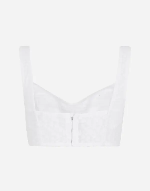 Dolce & Gabbana Corset Top Shirts And Tops Satin