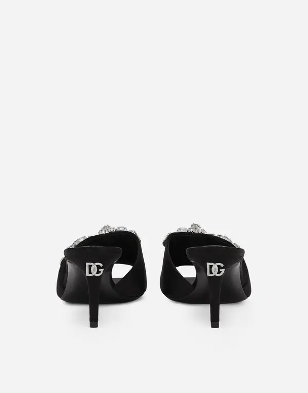 Dolce & Gabbana Ricamo Slides And Mules Multi-colored