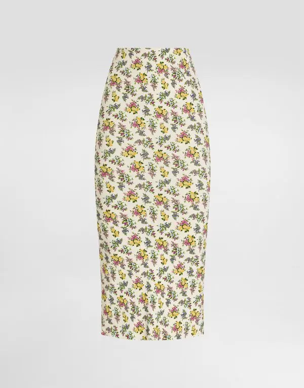 Dolce & Gabbana Small Floral-print Skirt Skirts - Multicolor