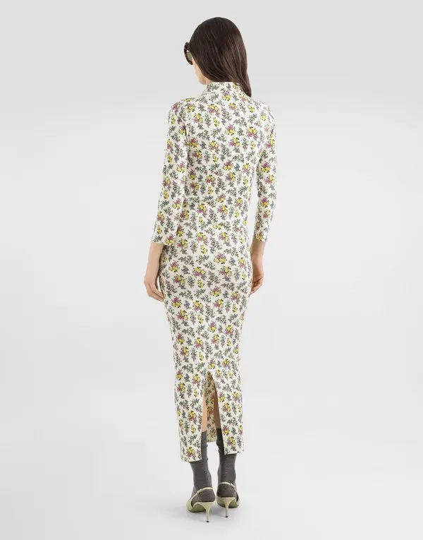 Dolce & Gabbana Small Floral-print Skirt Skirts