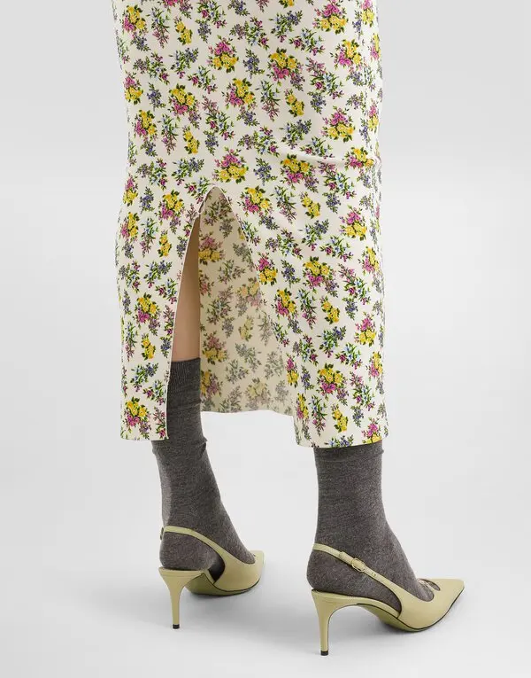 Dolce & Gabbana Small Floral-print Skirt Skirts
