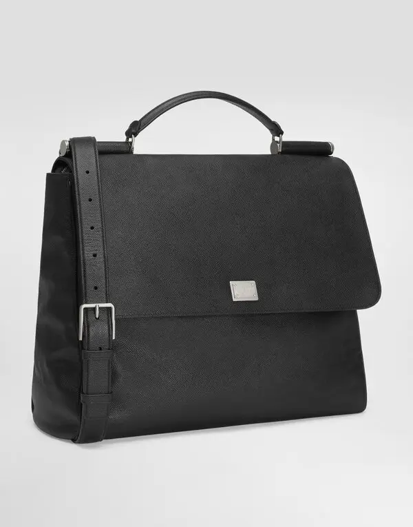 Dolce & Gabbana Sicily Calfskin Shoulder Bag