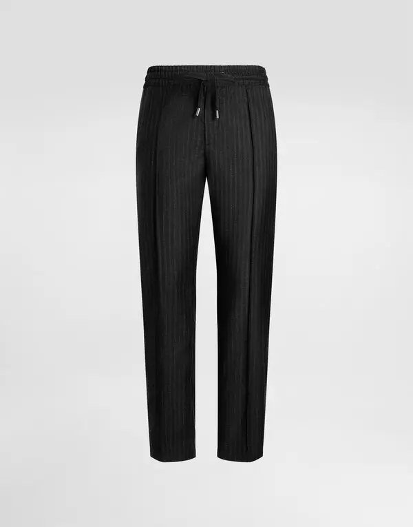 Dolce & Gabbana Tailored Pinstripe Jogging Trousers - Multicolor