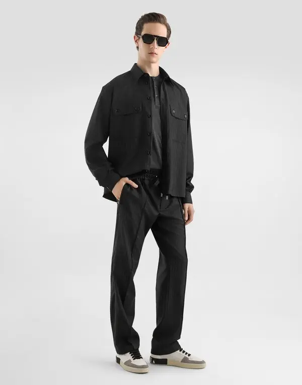 Dolce & Gabbana Tailored Pinstripe Jogging Trousers - Multicolor