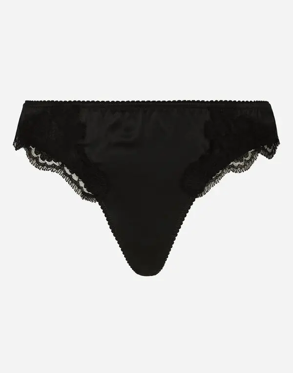 Dolce & Gabbana Tanga Underwear Silk