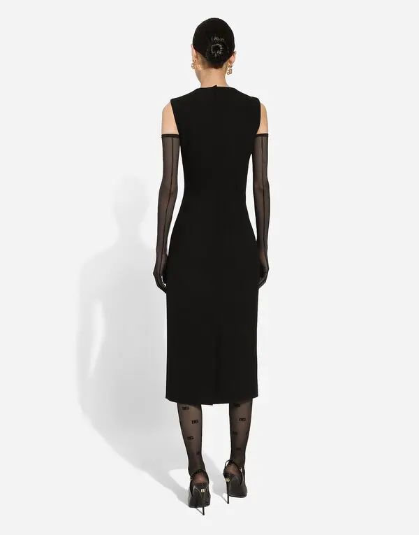 Dolce & Gabbana Wool Sheath Dress Dresses