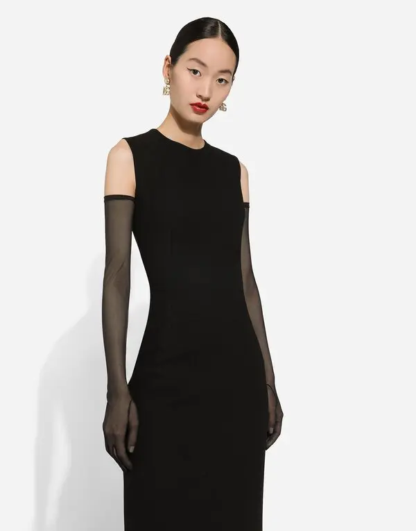 Dolce & Gabbana Wool Sheath Dress Dresses