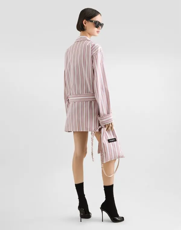 Dolce & Gabbana Silk Satin Top Shirts And Tops Silk - Black