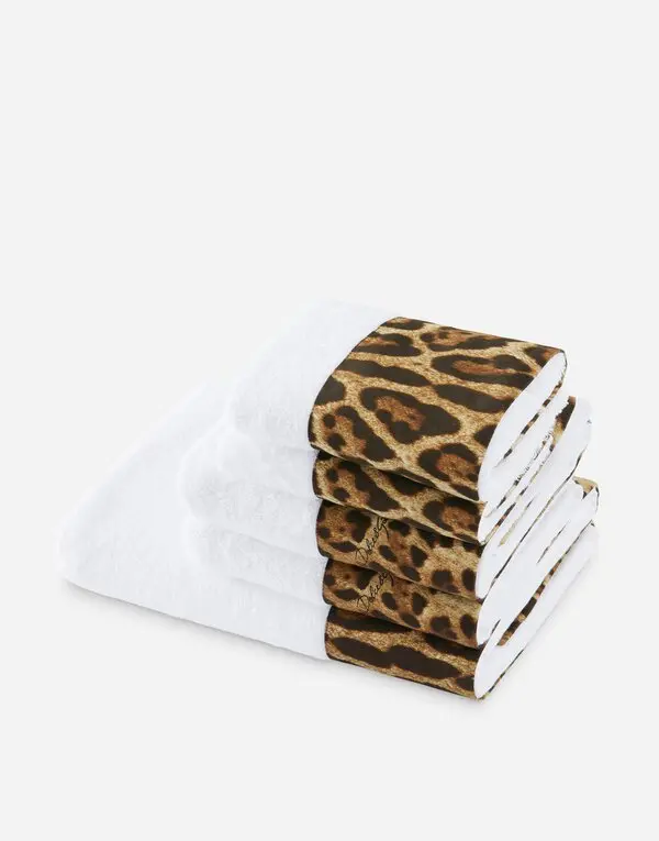 Dolce & Gabbana Set Of 5 Terry Cotton Towels Towel Sets - Multicolor