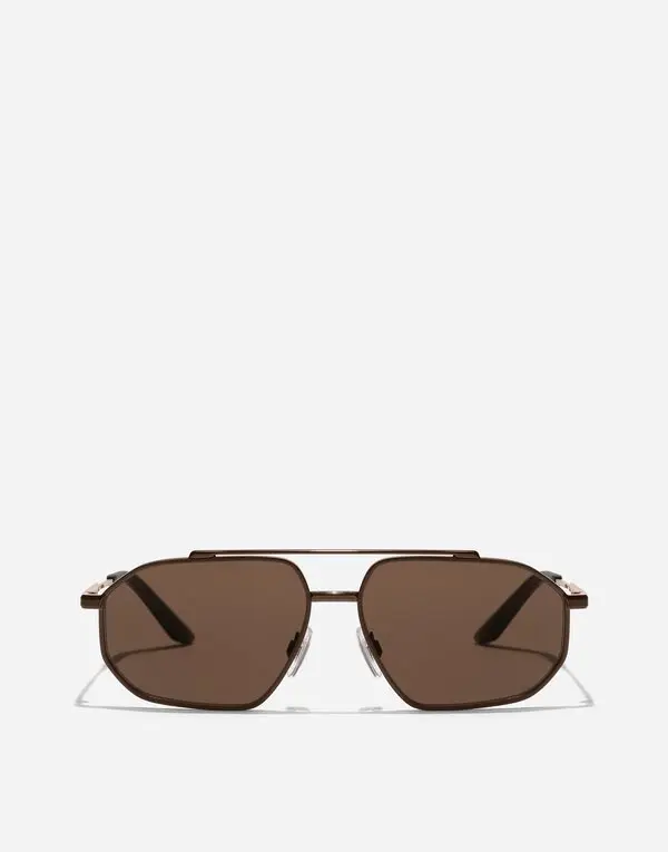 Dolce & Gabbana Metal Classic Sunglasses Collection - Brown