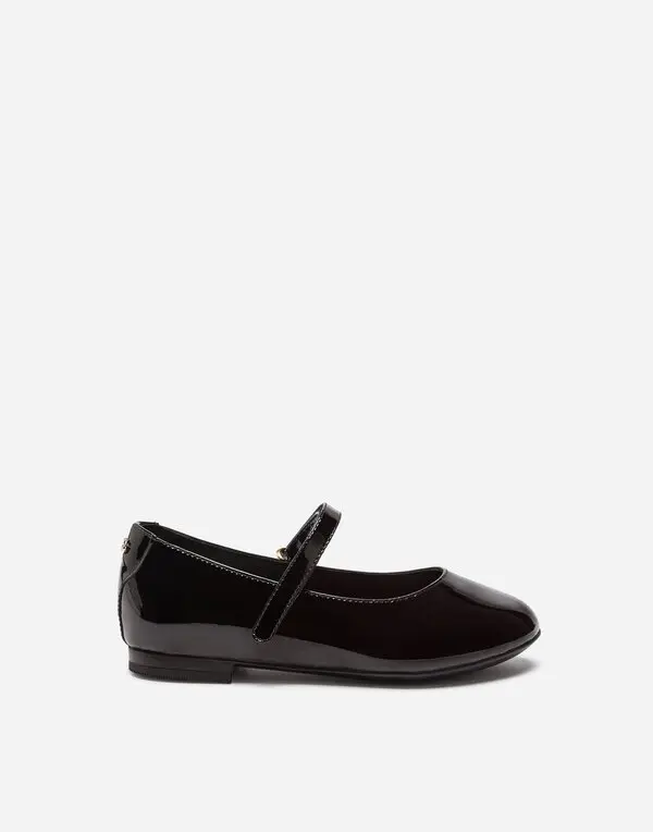 Dolce & Gabbana Leather Ballet Flats Shoes Leather