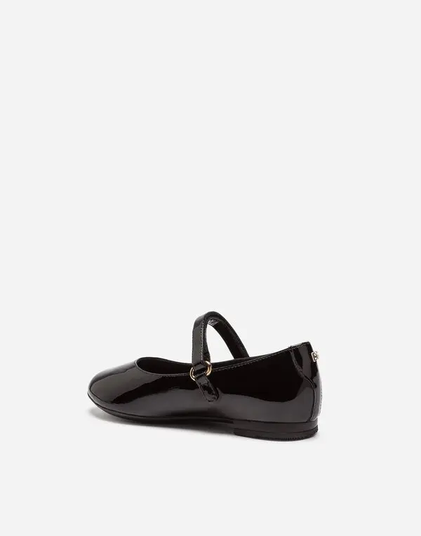Dolce & Gabbana Leather Ballet Flats Shoes Leather