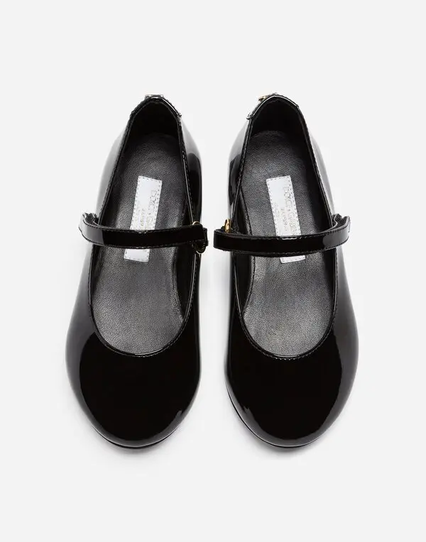 Dolce & Gabbana Leather Ballet Flats Shoes Leather