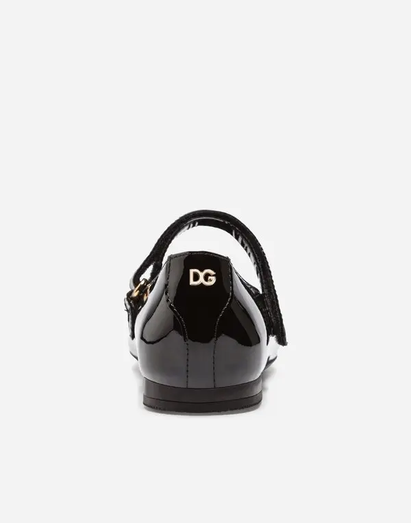 Dolce & Gabbana Leather Ballet Flats Shoes Leather