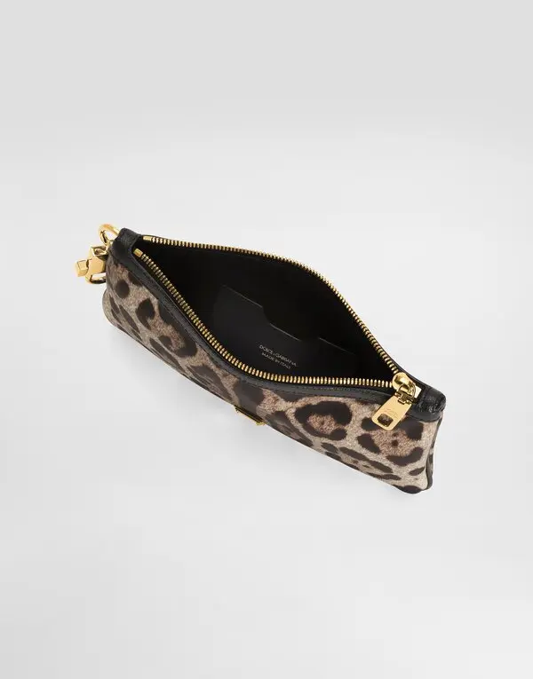 Dolce & Gabbana Ed Nylon Necessaire Wallets And Small Leather Goods Animal