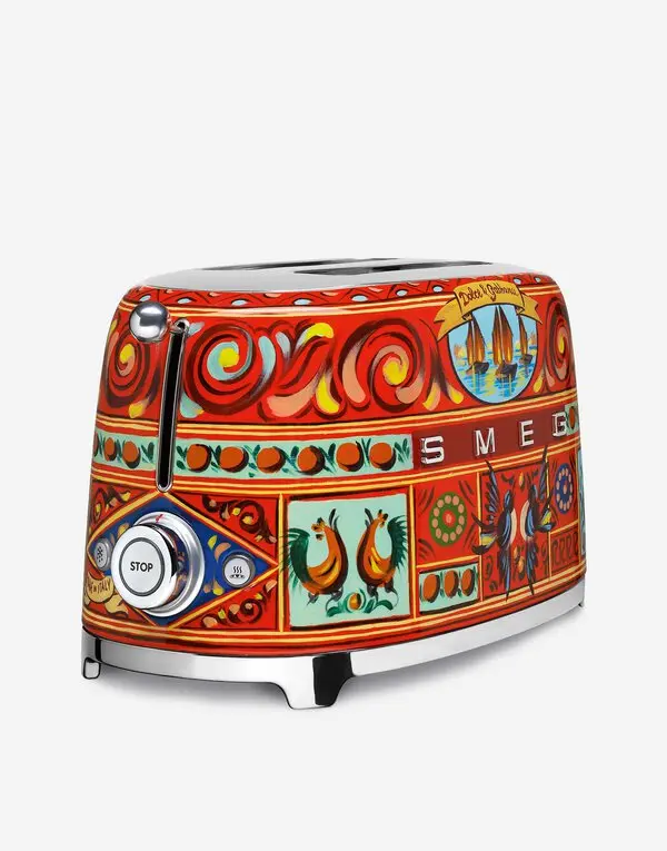 Dolce & Gabbana Tostapane 2 Fette Dg For Smeg